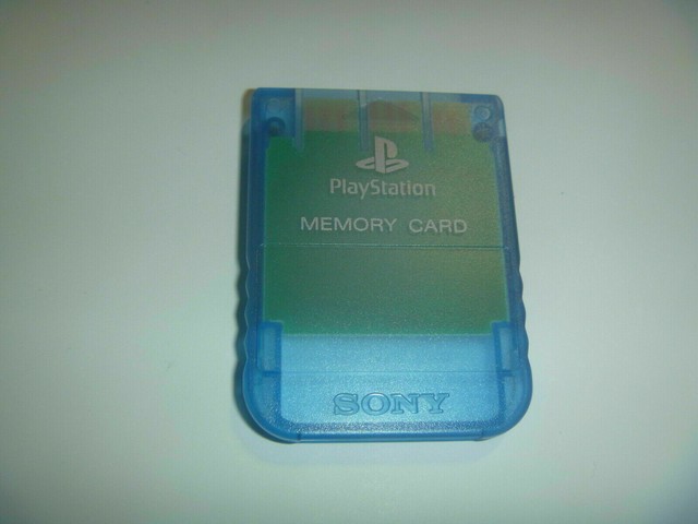 Official OEM Sony Playstation 1 PS1 PSOne Memory Card 1MB SCPH-1020 ...