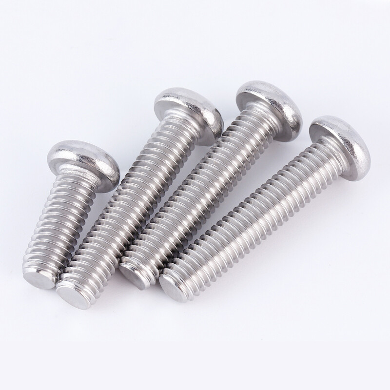 M8 M10 A2 Stainless Steel Phillips Rounded Head Screws Metric Machine ...