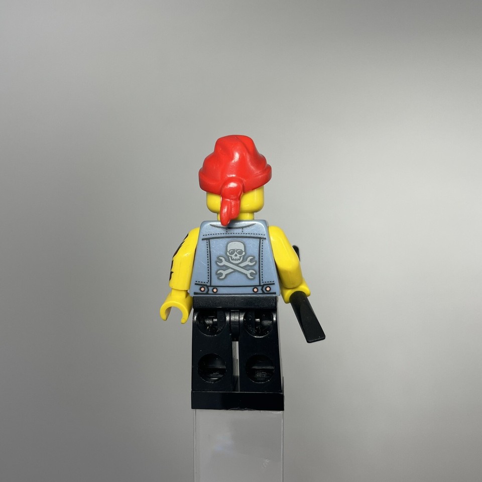 LEGO minifigure Motorcycle Mechanic col10-16 col160 CMF Series 10 ...