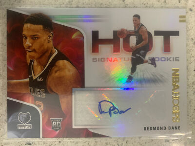 2020-21 Panini Hoops Desmond Bane Hot Signatures Rookie RC Card No.HR ...