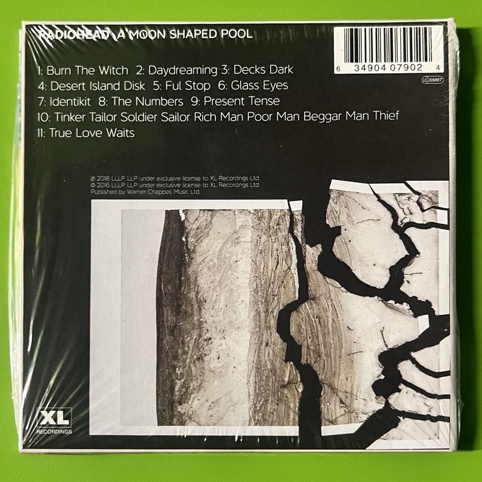 Radiohead ‎– A Moon Shaped Pool CD Sealed New Indie Pop Rock XL 2016 ...