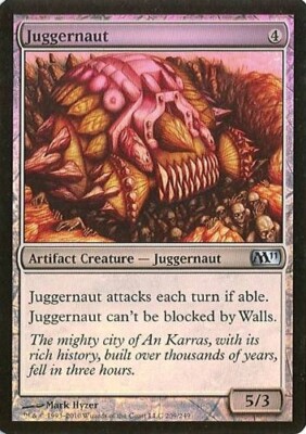 MTG - M11 - Juggernaut - Foil - NM | eBay