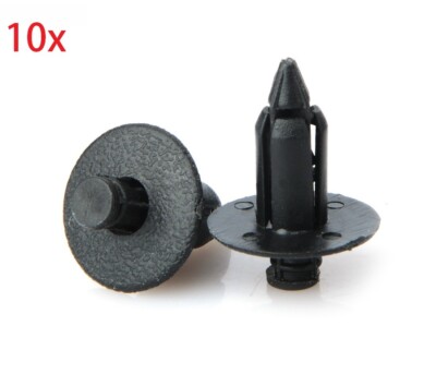 10x 8mm Hole Bike Fasteners Plastic Rivet Trim Clips fits Honda Yamaha ...