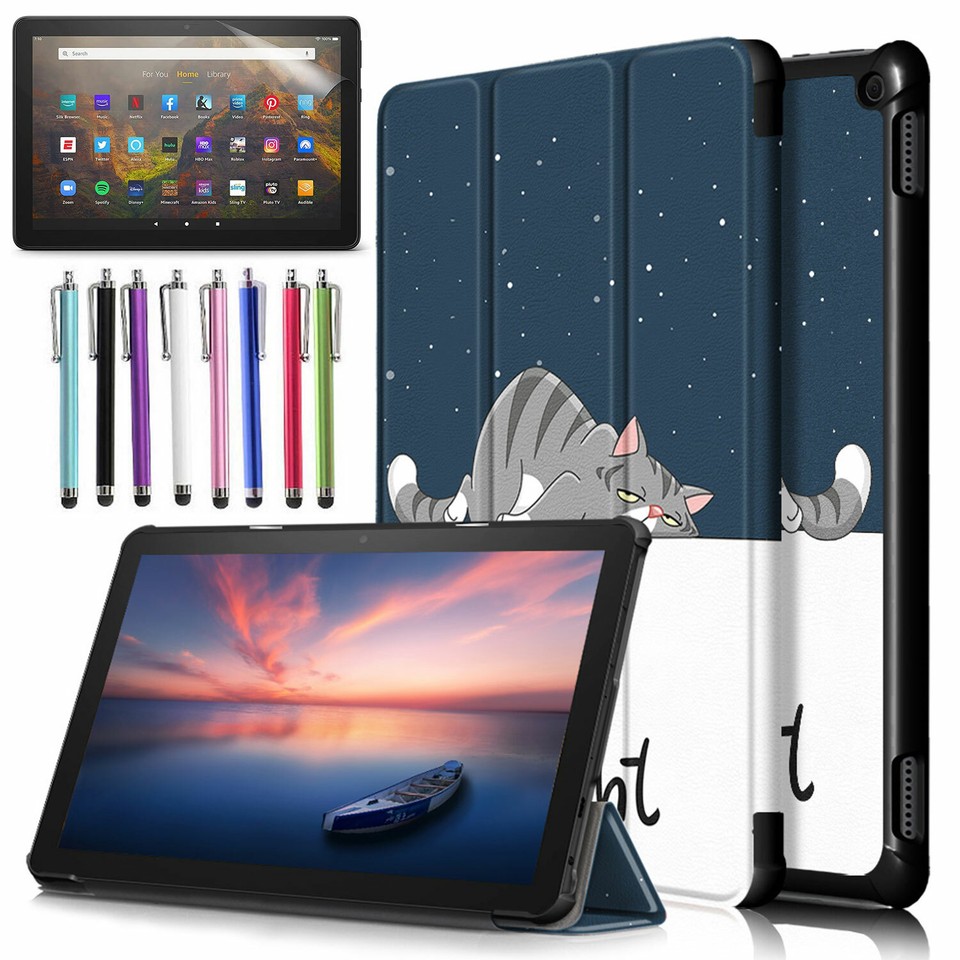 Case For Amazon Fire Max 11 /HD 10 / HD 8 / Fire 7 inch Tablet Smart ...