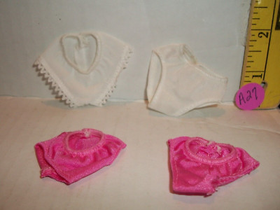 MATTEL BARBIE UNDERWEAR PANTIES SET OF FOUR A27 FROM CE DOLLS | eBay