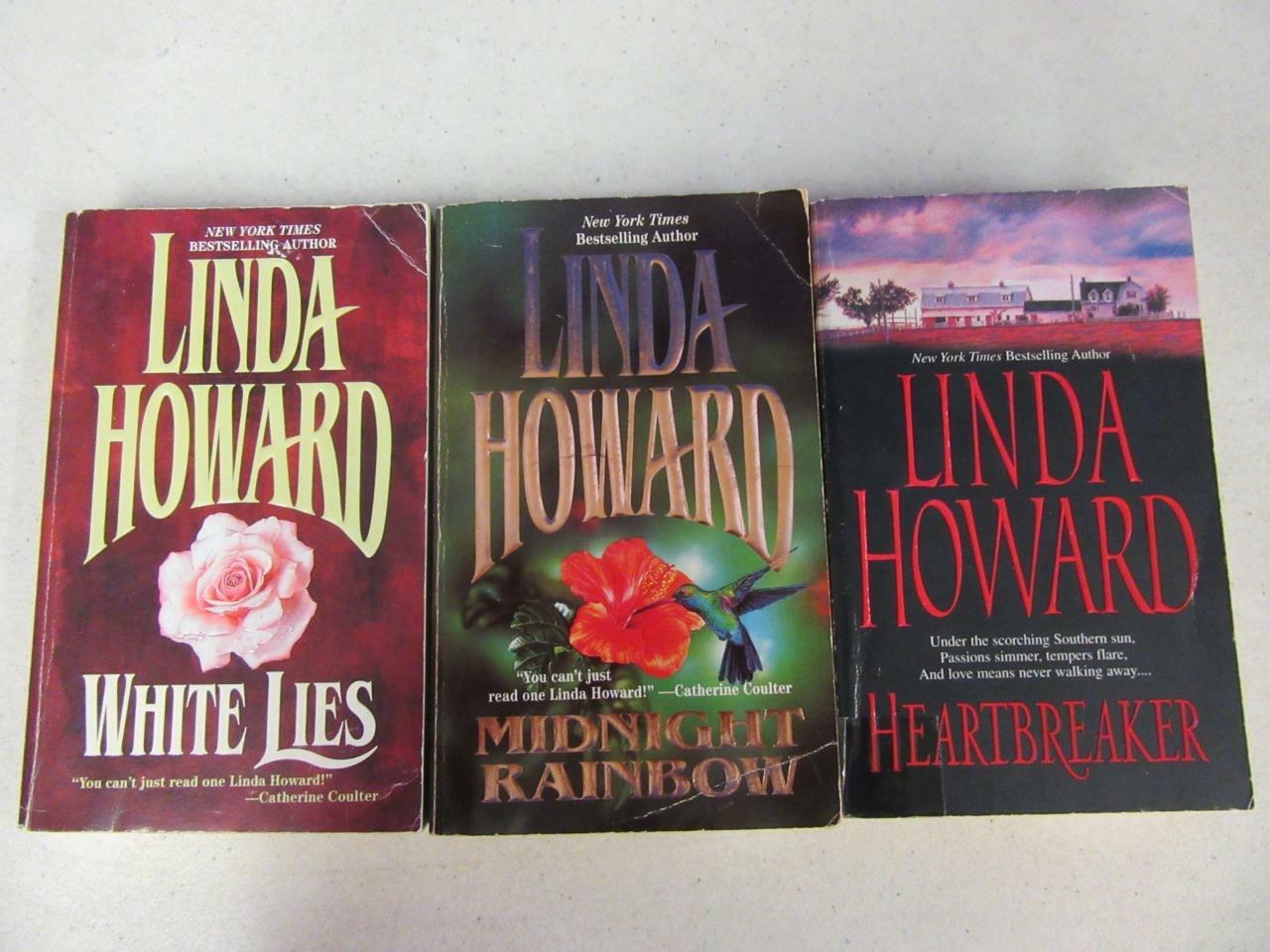 Lot (3) LINDA HOWARD Romance Books Novel RESCUES KELL SABIN SERIES NEAR ...