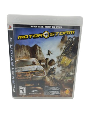 MotorStorm PlayStation 3, PS3 with manual Not For Resale Edition | eBay