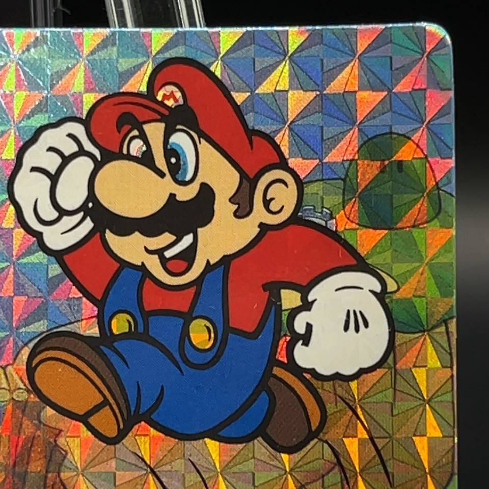 Mechakoopa Mario Super Mario World Bros Holo Prism Card Banpresto ...