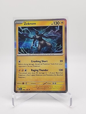 Zekrom [Holo] 66/182 Pokémon TCG Paradox Rift | eBay