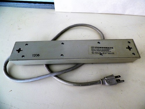 POWERMATE EXTENSION CORD 5 PLUG OUTLETS ON/OFF SWITCH | eBay