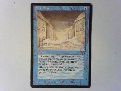 Flash Flood Legends - Magic the Gathering MtG Blue | eBay
