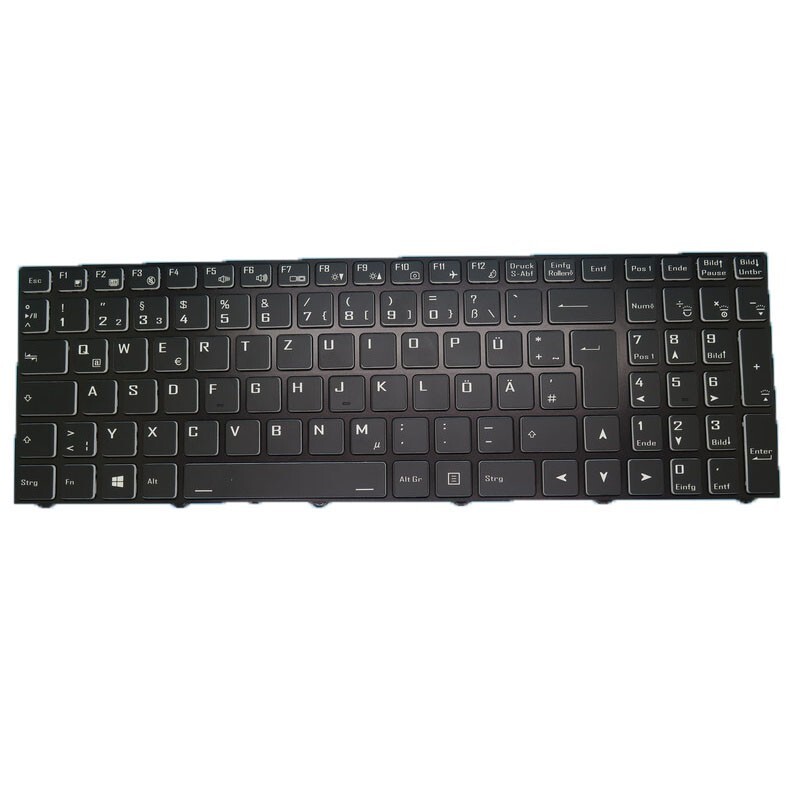 Laptop Backlit Keyboard For CLEVO X370SNV X370SNX-G -D X370SNW X370SNW ...