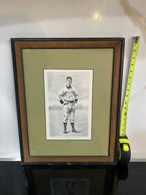 Baseball Player/ Black & White. Charles Comiskey. | eBay