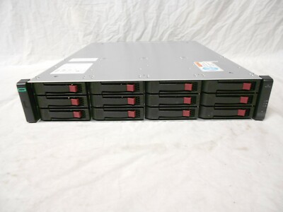 HPE HP 48TB MSA1040 MSA 1040 SAN Storage Array 12x 4TB SAS 2x 1Gb iSCSI ...