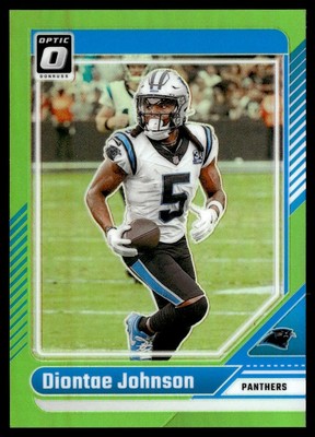 2024 OPTIC PINK LIME GREEN DIONTE JOHNSON 10/50 #30 | eBay