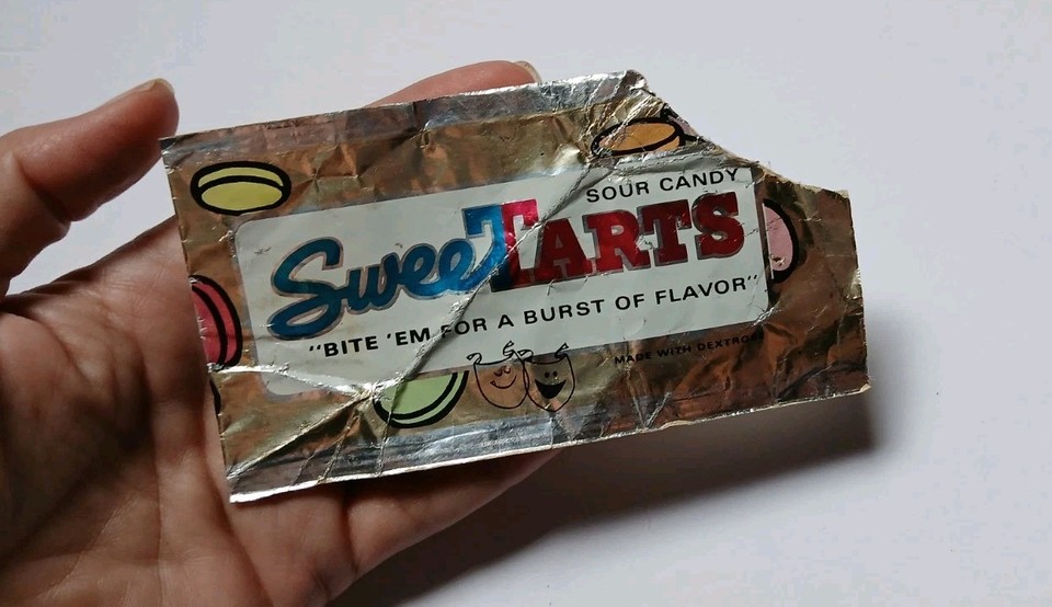 Vintage Foil SWEETARTS Candy Empty Package 1970's assorted SUNLINE | eBay