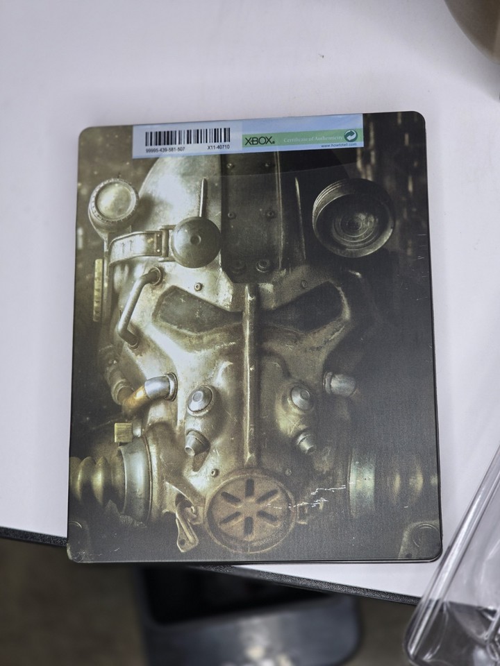 Fallout 4 Pip-Boy Collectors Edition Xbox One 111 Case Stand Steelbook ...