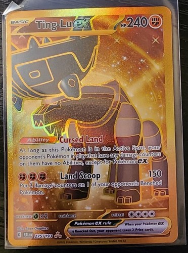 Pokémon TCG Ting-Lu ex 275/193 Paldea Evolved Holo Hyper Rare - NM | eBay