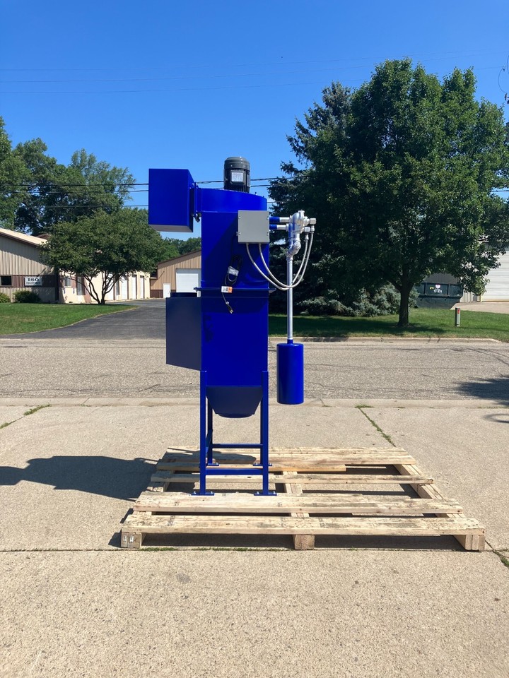 SANDBLASTING CABINET, INDUSTRIAL BLASTING SYSTEM, PRESSURE POT BLASTER ...