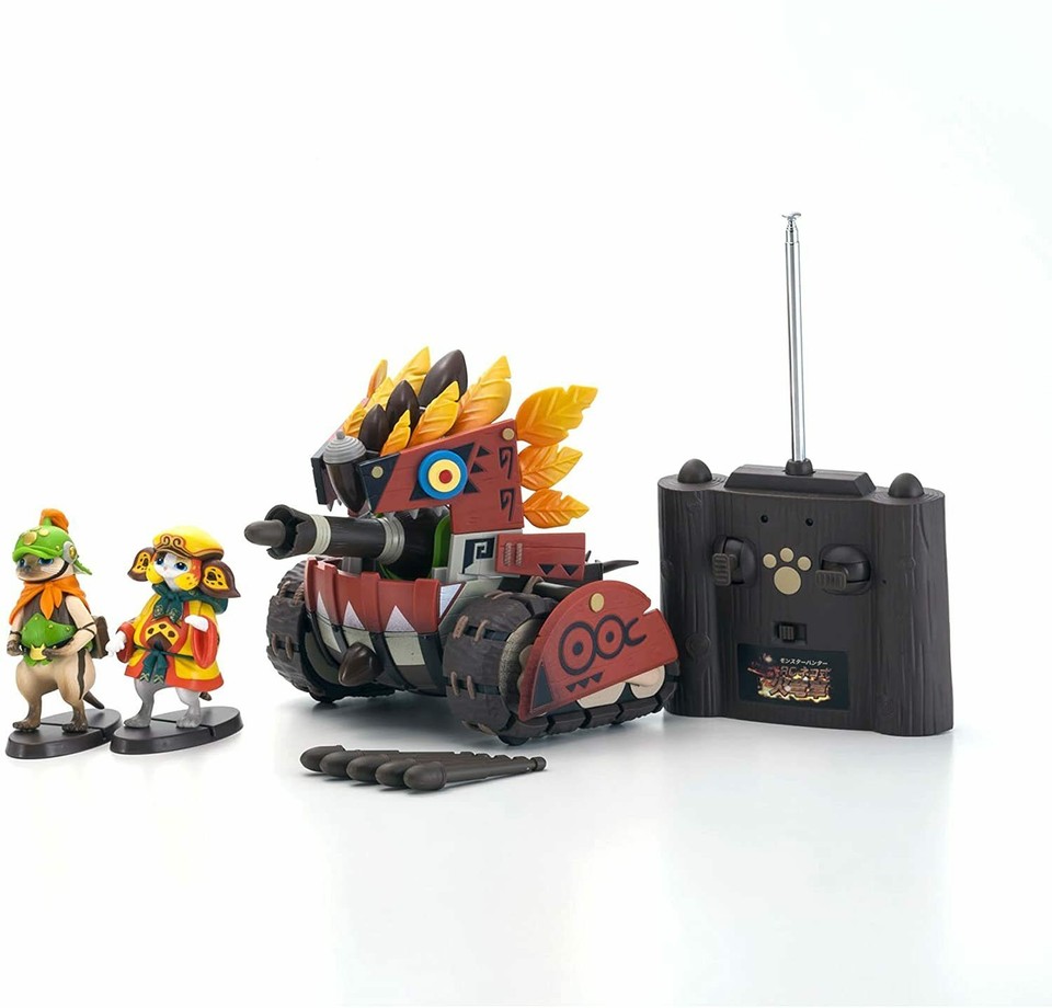 Monster Hunter RC Action Figure RC Cat Type Fire Dragon Car With ...
