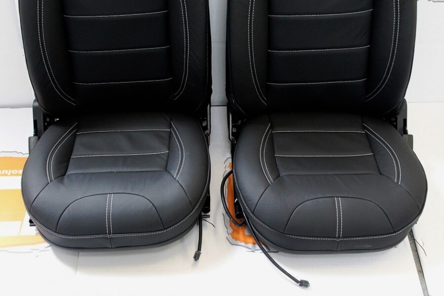Pair Premium Leather seat Retrim service Kit Fits TDCI Land Rover ...
