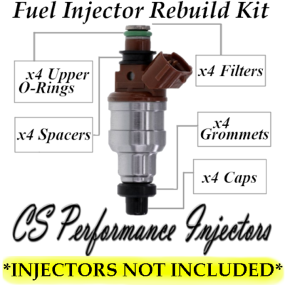 Fuel Injectors Rebuild Repair Kit fits INP-482 for 94-97 Ford Aspire 1. ...