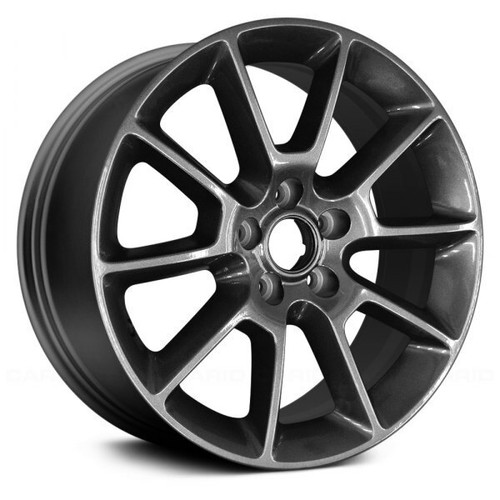 Wheel For 2010-2012 Ford Mustang 18x8 Alloy 5 V Spoke 5-114.3mm Dark ...