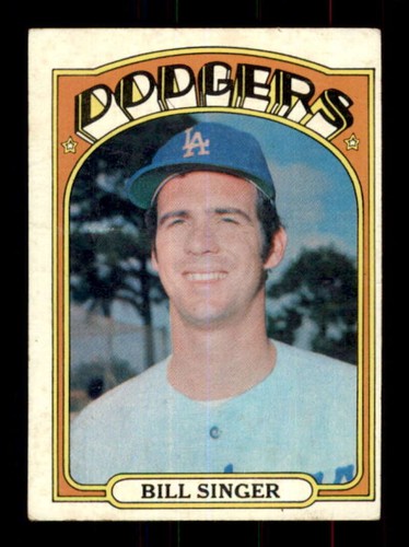 1972 Topps #25 Bill Singer VG/VGEX Dodgers 511277 | eBay