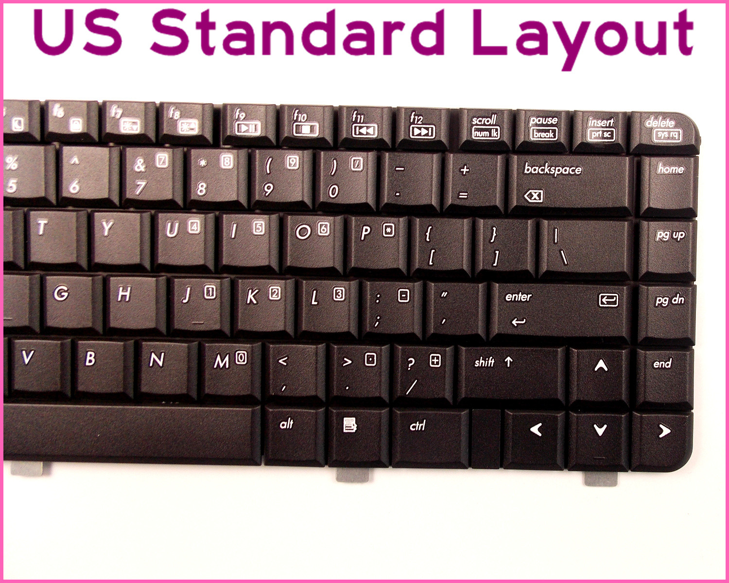 Laptop US Layout Keyboard for HP/Compaq C727 C729 C730 C716 C709 C718 ...