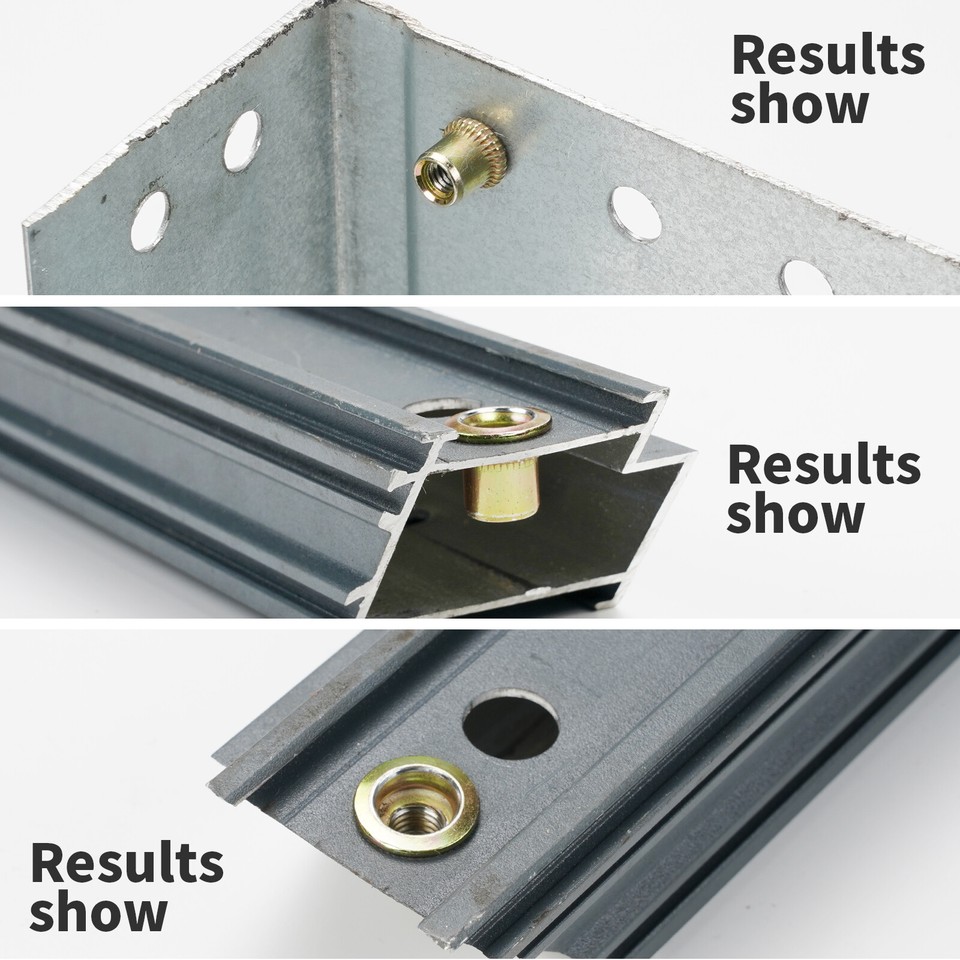 Hand Rivet Nut Gun Head nuts Simple installation Riveter Rivnut Tool M3 ...