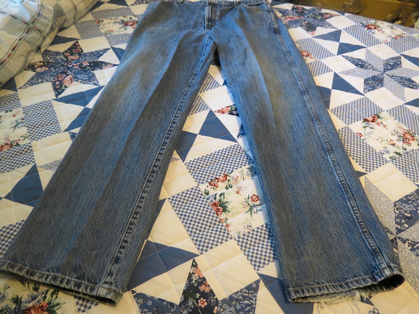 Mild Distressed Cinch Green Label Jeans Size 38X34 Actual 39"X 34" | eBay