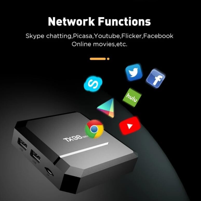 TX98 Max Android 12.1 TV BOX H618 CPU - Smart Media Player | eBay