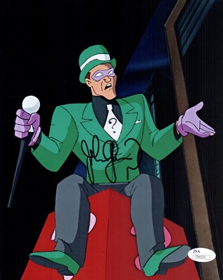 JOHN GLOVER Signed BATMAN Animated Series RIDDLER 8x10 Photo Autograph ...