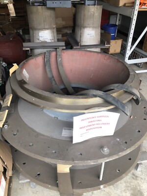 Bowl Mill Ball Mill Head Inlet Clamping Ring Cone End | eBay