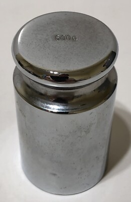 Vintage Chrome Balance Scale Weight 500g - Excellent - Fast Shipping | eBay