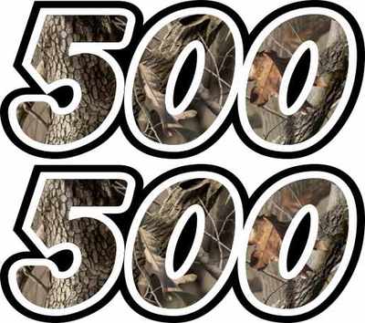 Quad ATV Camo 500 Decals Stickers 4x4 outlander quadrunner polaris ...