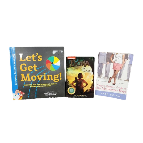 Childs Book Lot Dora Lost City of Gold , Megan Meade's, Let's Get Moving | eBay