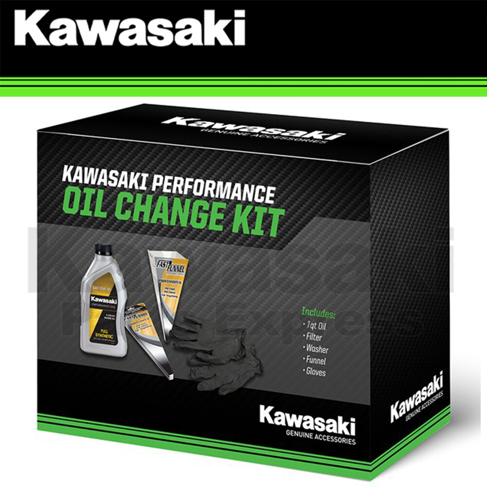 NEW 2019-2024 GENUINE KAWASAKI KX450 KX450X KX450SR OIL CHANGE KIT FULL ...