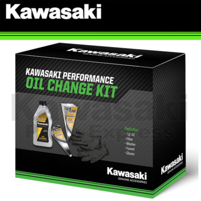 NEW 2009-2024 GENUINE KAWASAKI KX250 KX250F KX250X OIL CHANGE KIT FULL ...
