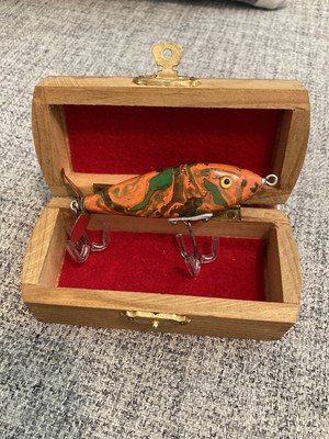 Fishing Lure Unknown Minnow Cool Contemporary Bait In Wooden Box ...