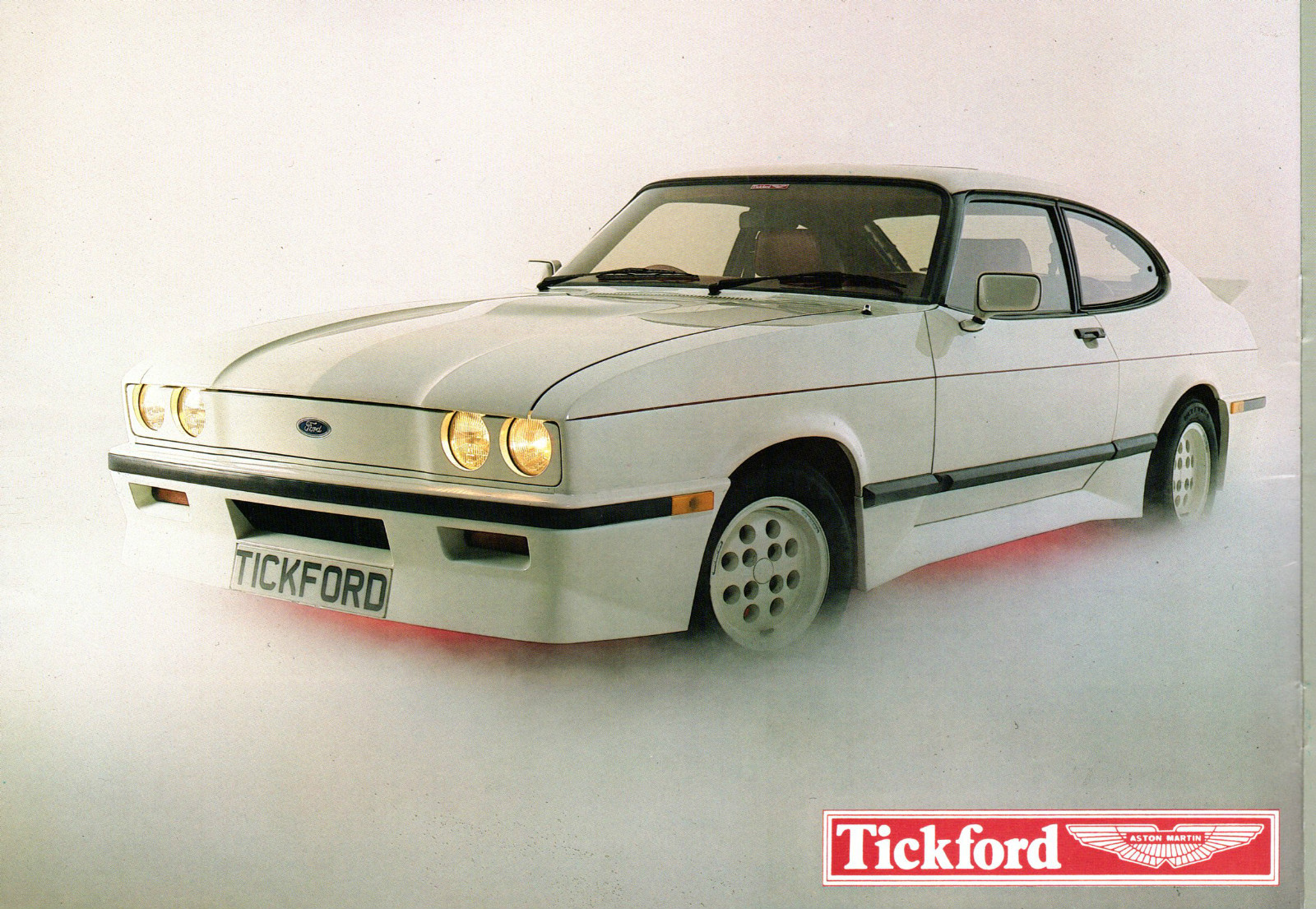 Tickford Ford Capri 2.8i Turbo Mk3 1983-84 UK Market Sales Brochure ...
