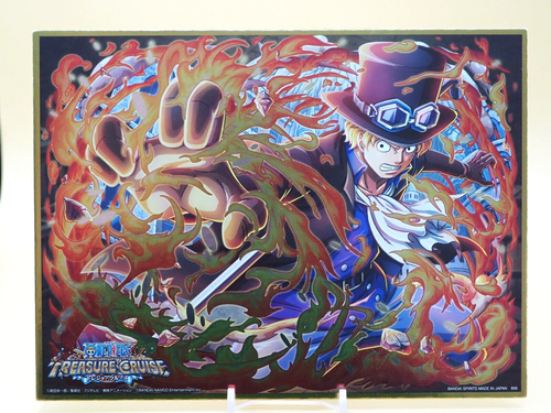 Sabo One Piece Art Shikishi Colored Paper Bandai Ichiban Kuji Japan ...
