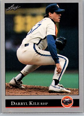 Darryl Kile 1992 Leaf BASEBALL #198 Houston Astros | eBay