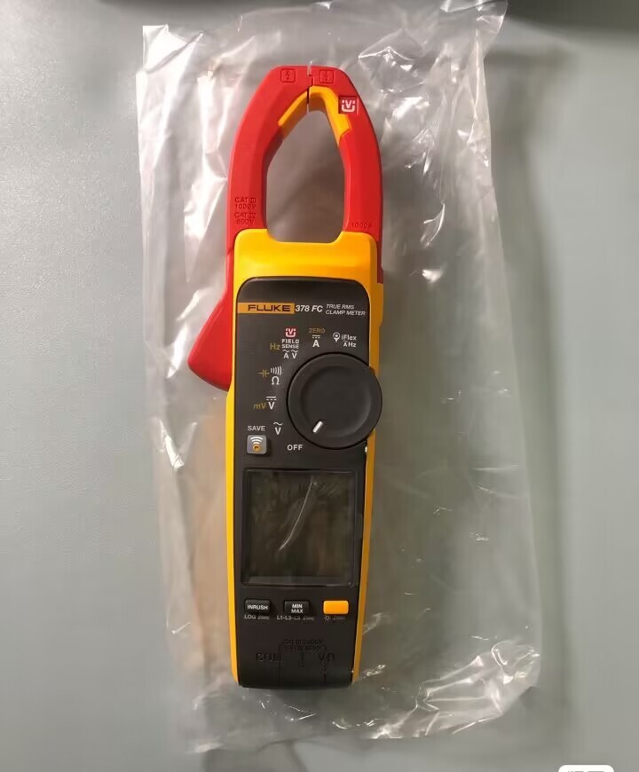 Fluke 378 FC Non-Contact Voltage True-RMS AC/DC Clamp Meter with iFlex ...