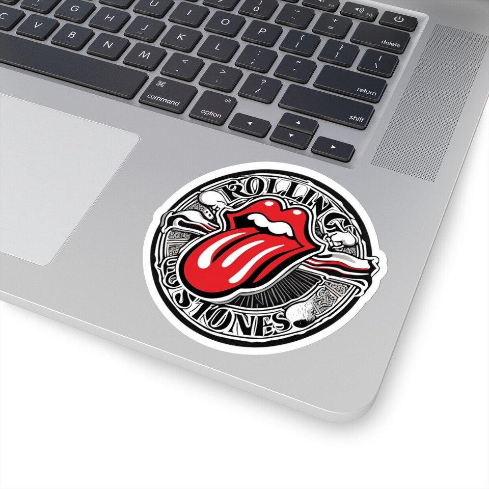 Rolling Stones Sticker- Band Sticker, Round Sticker, Multiple Sizes ...