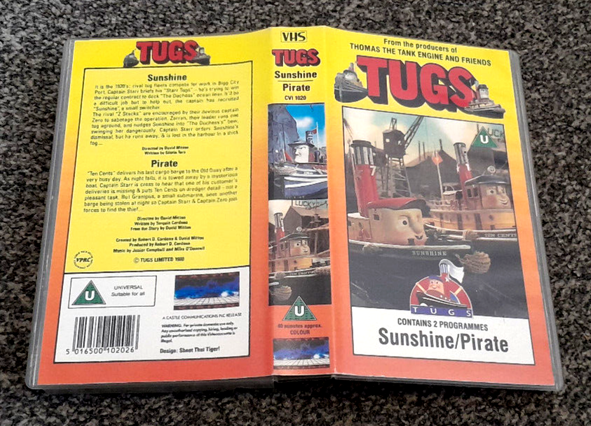 Tugs Sunshine 1 VHS Video Retro Supplied by Gaming Squad for sale ...
