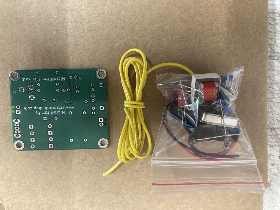 AM Transmitter Kit For Vintage Retro Or Antique Tube Radio. With ...