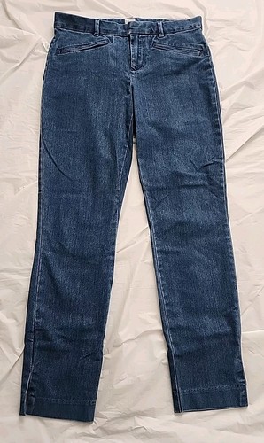 Gap Jeans Denim 6 Women Signature Skinny Straight Cropped Ankle Pant ...