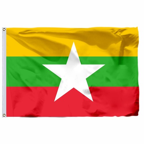 Myanmar Flag Burma Hanthawaddy Konbaung Alaungpaya Dynasty War Army ...