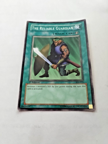 YuGiOh The Reliable Guardian Starter Deck Joey SDJ-033 1st Ed. Com ...